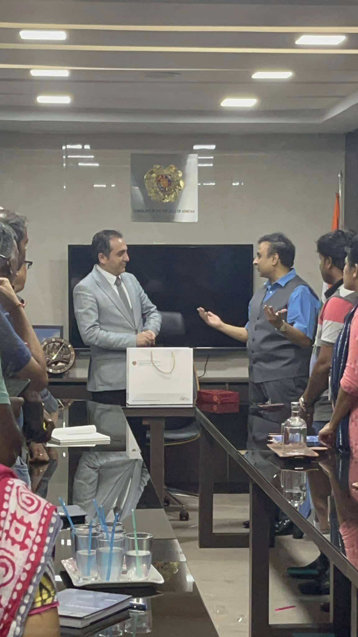Ambassador V. Afyan's visit to Chennai (Madras) - Embassy of Armenia to ...
